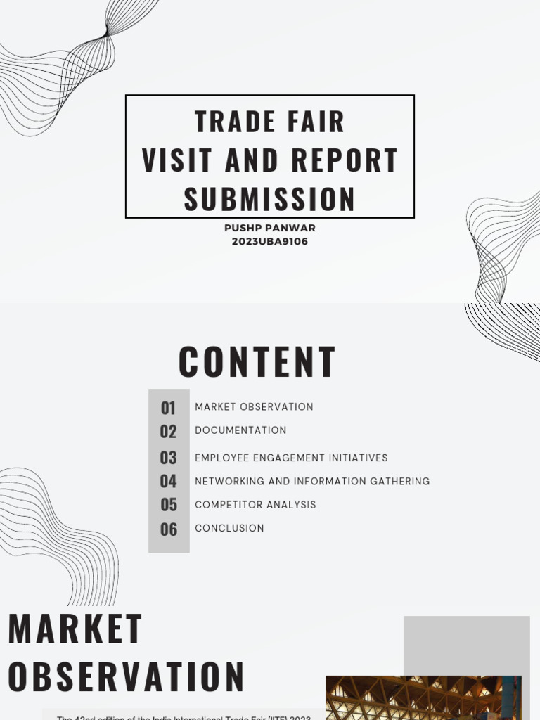 2023UBA9106 (Trade Fair Report Submission) MPOB | PDF | Employment ...