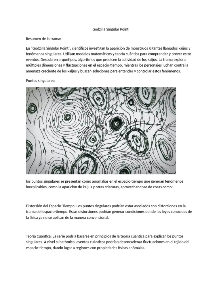Godzilla Singular Point | PDF