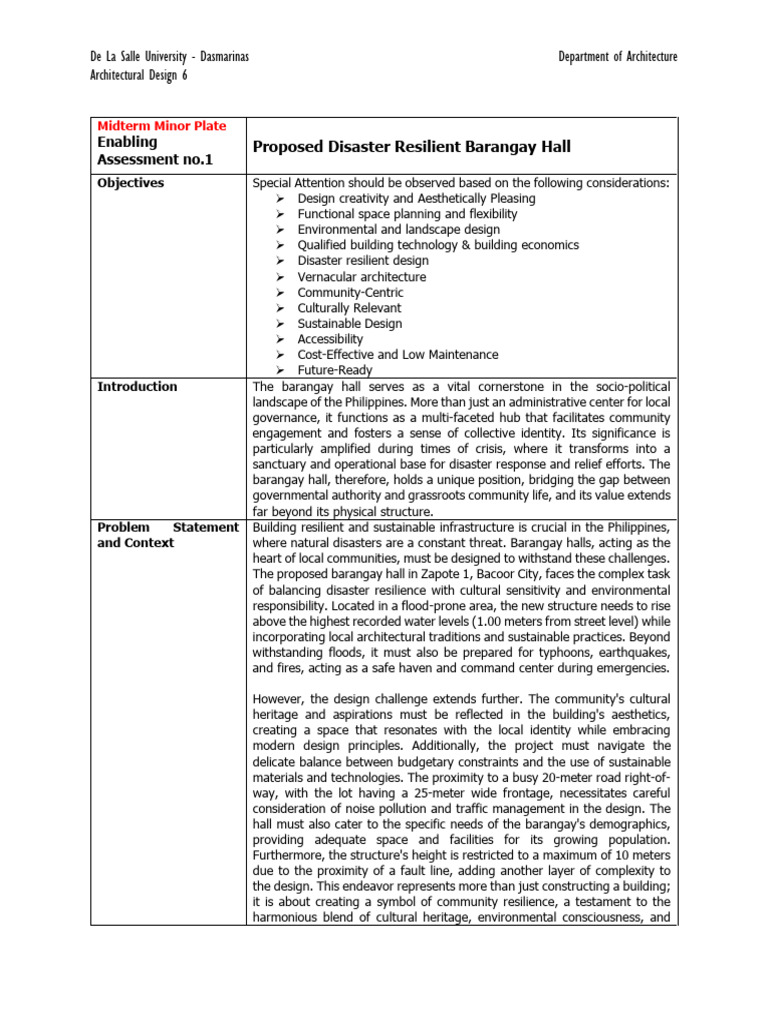 Barangay Hall Cartton