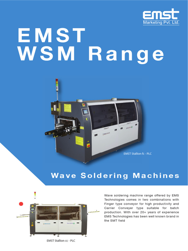 Catalogue-EMST WSM Range | PDF