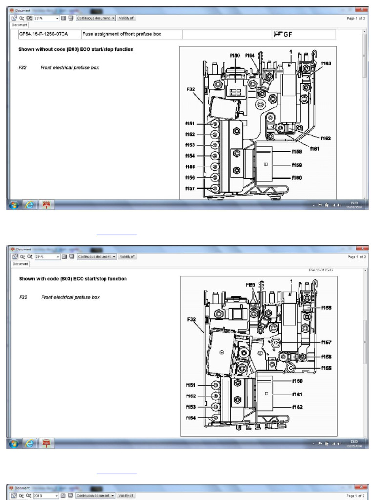 C207 F32 Prefuse Box Assignments | PDF | Computers