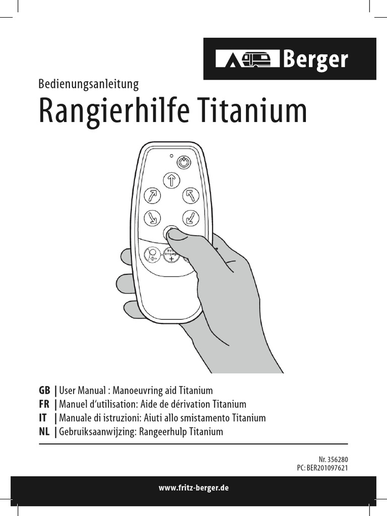 Titanium Manual Fernbedienung | PDF