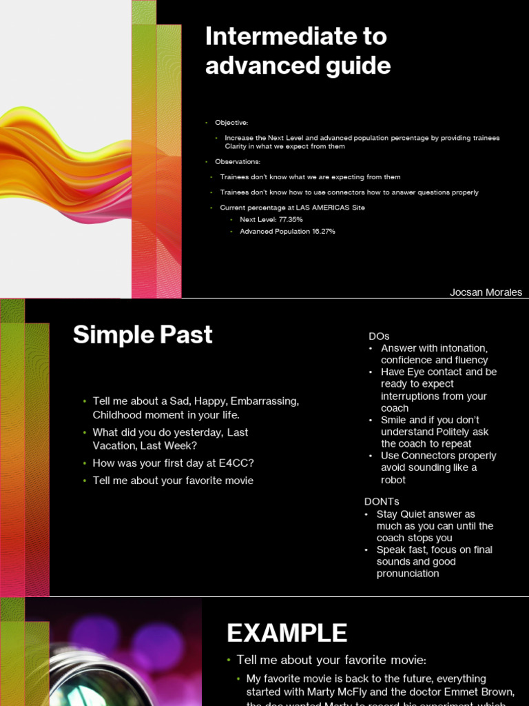 Intermediate To Advanced Guide | PDF