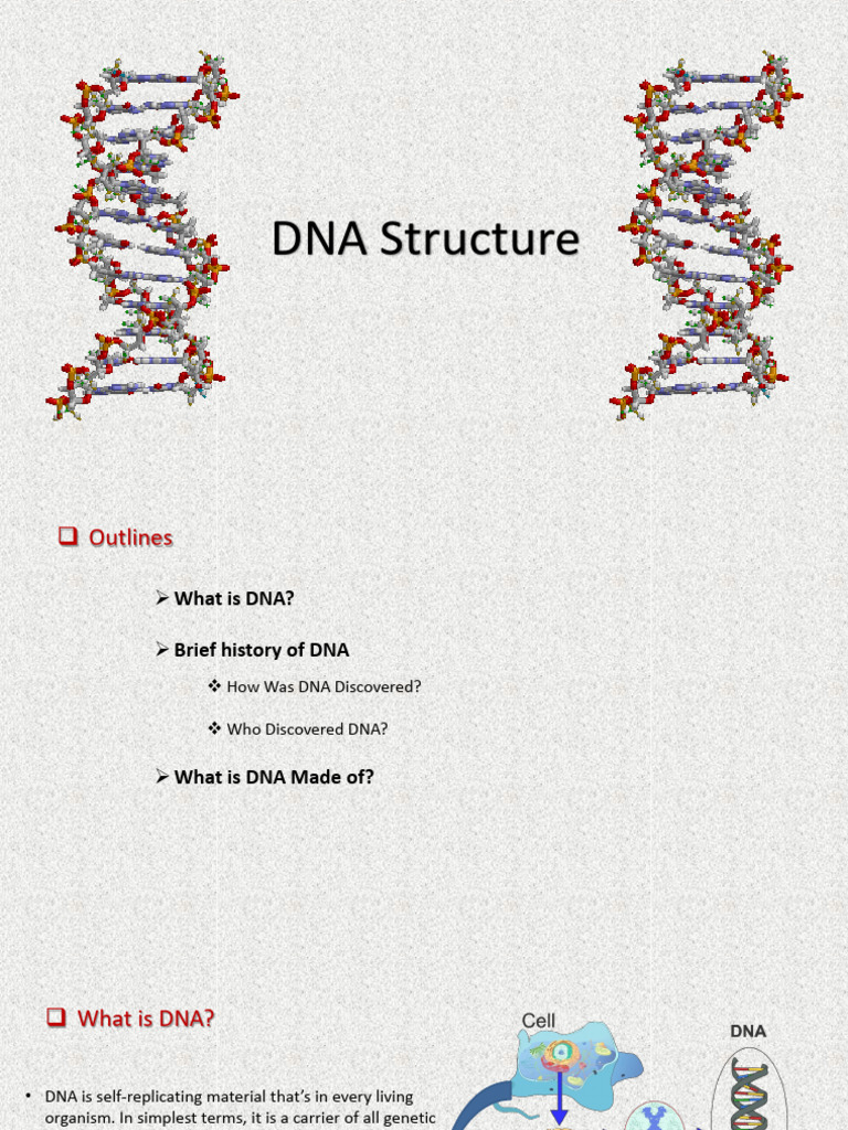 Dna Structure And Extraction Pdf