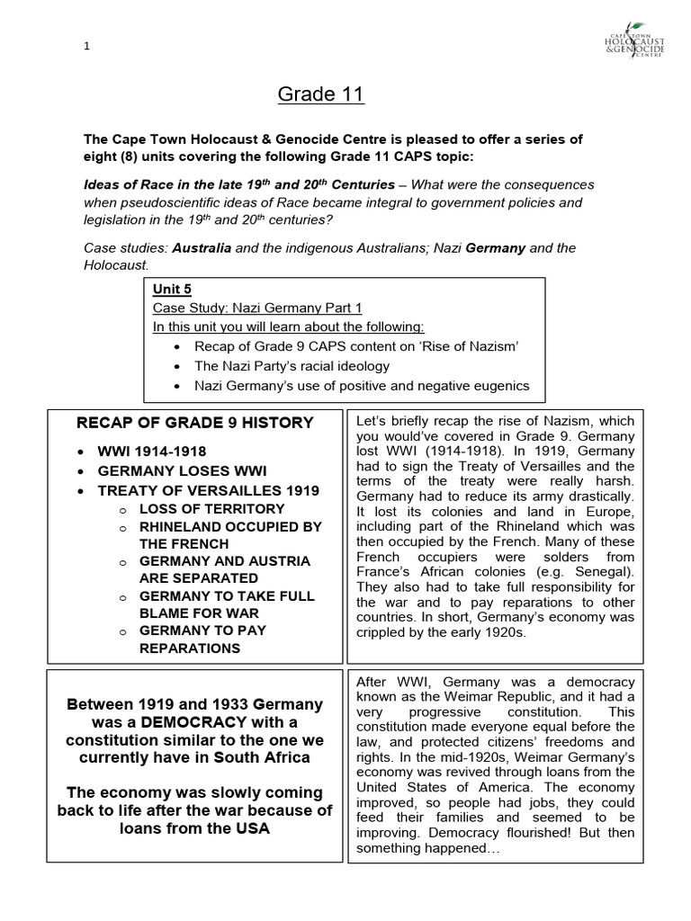 Grade 11 Learners Unit 5 English | PDF