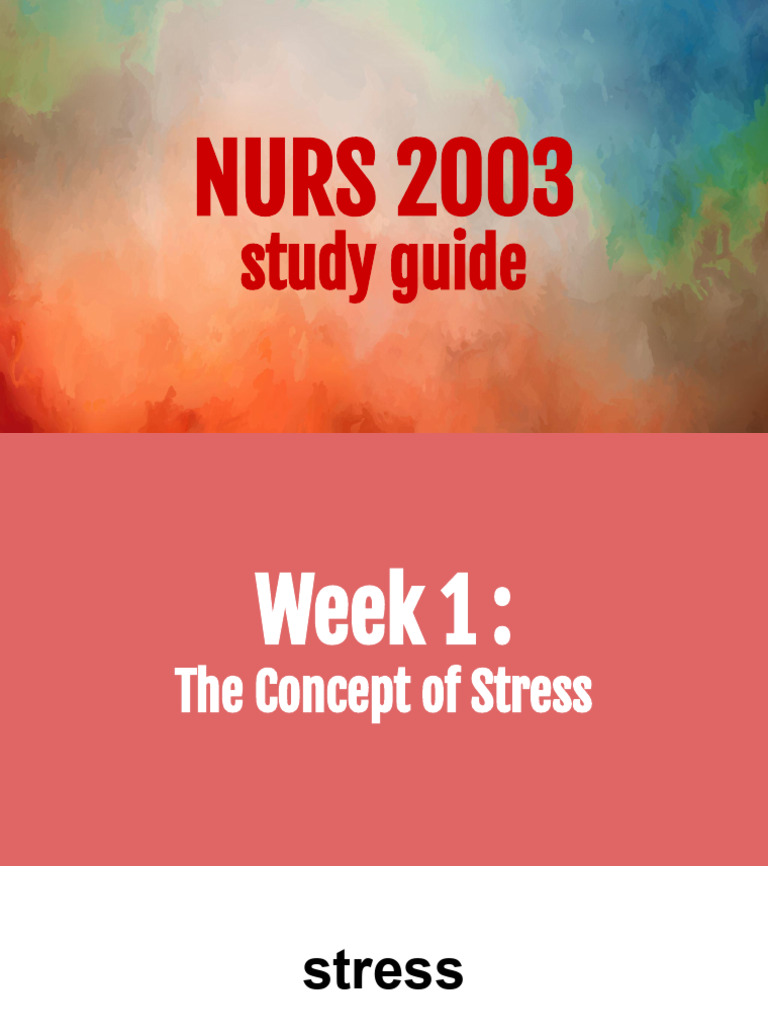 2003 Study Guide | PDF