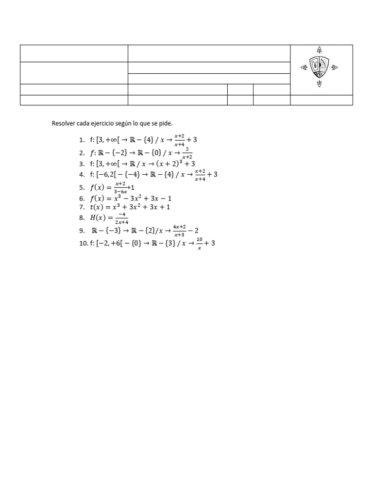 Ejercicios Extras. | PDF