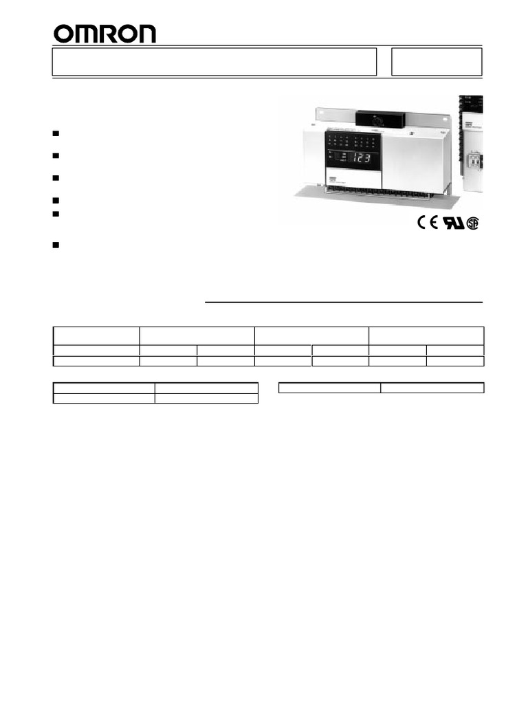 Cam Positioner H8Pr: Ordering Information | PDF