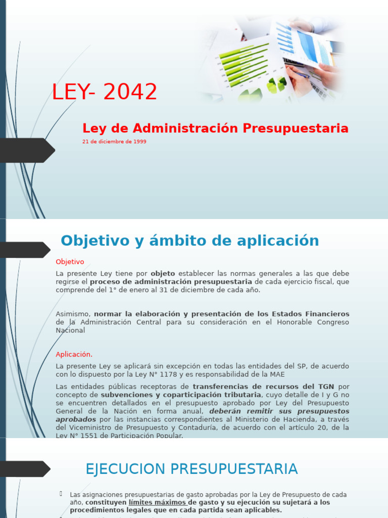 Ley - 2042 | PDF