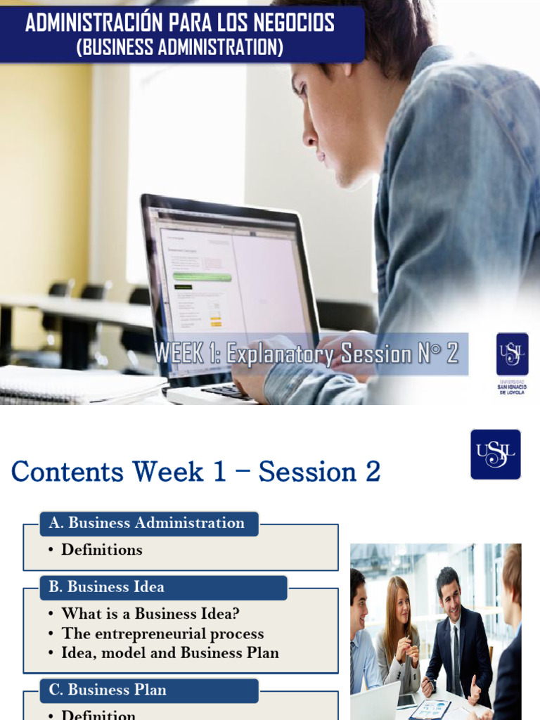 Week 1 - Session 2 - Business Idea and Business Plan | PDF