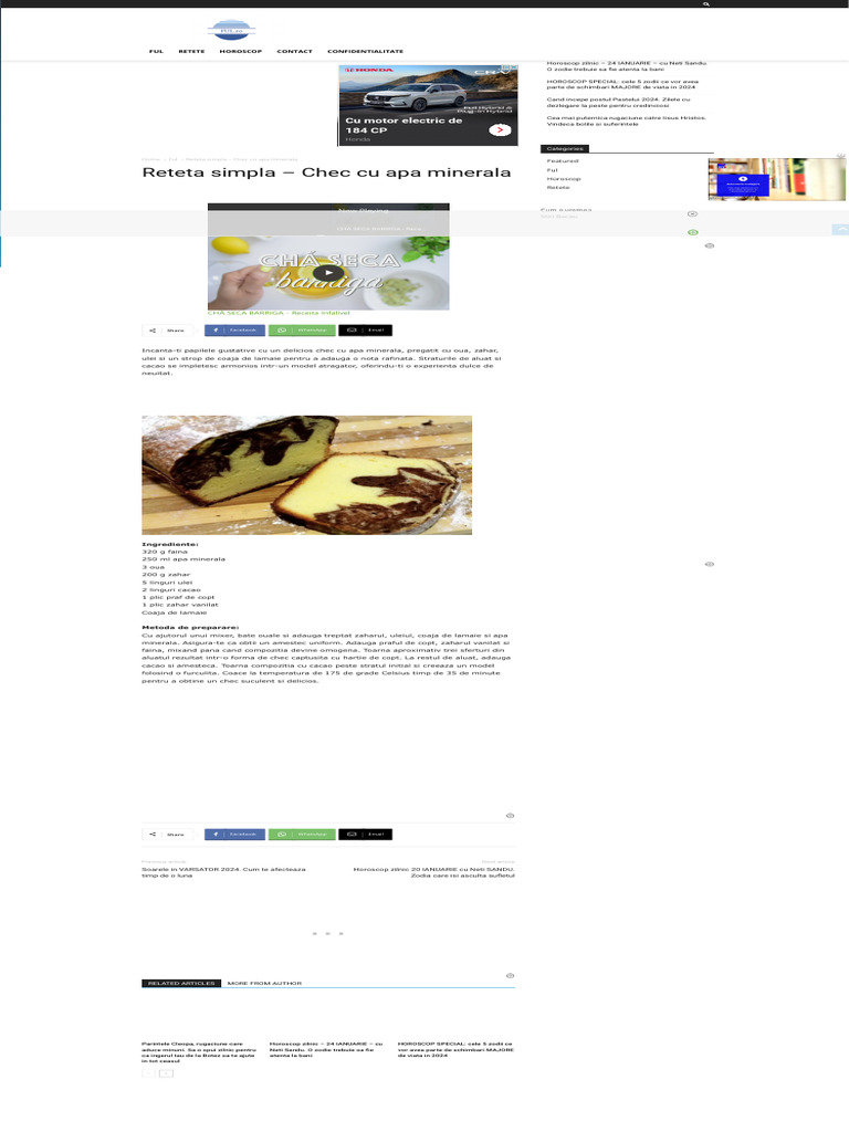 Reteta Simpla - NBVGF | PDF