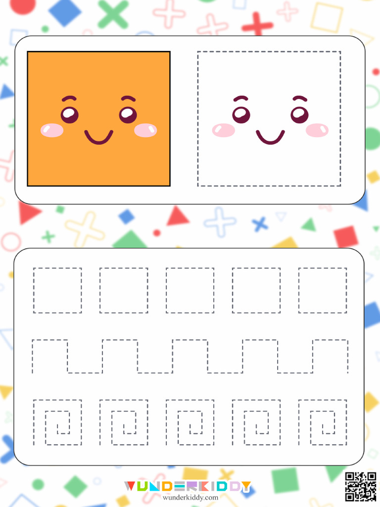 Wunderkiddy Tracing Shapes 3 | PDF