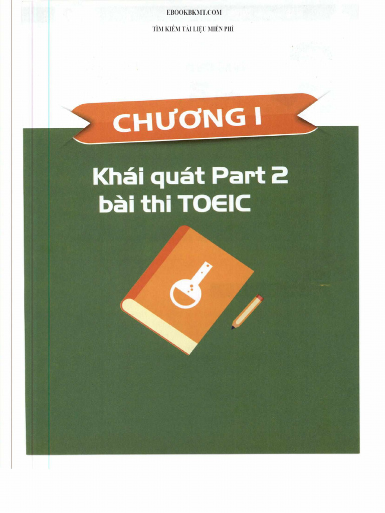SÁCH - Bí kíp luyện thi TOEIC Part 2 chuyên đề luyện nghe - Kim Mạnh Tuấn | PDF