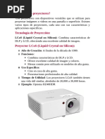 Historia y evolución del proyector | PDF