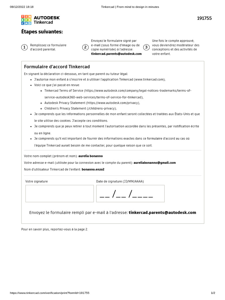 Tinkercad - From Mind To Design in Minutes | PDF