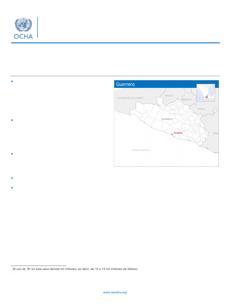 SitRep2 Mexico Huracan Otis-1 | PDF