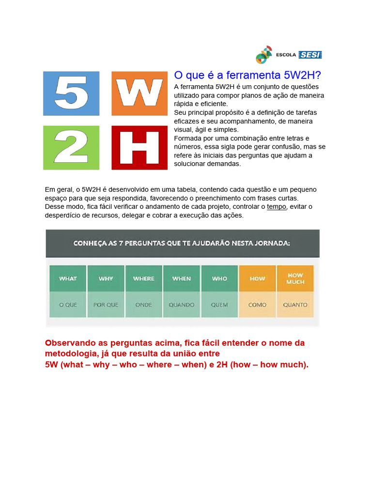 Cópia de Arthur de Pieri Brites - 5W2H | PDF