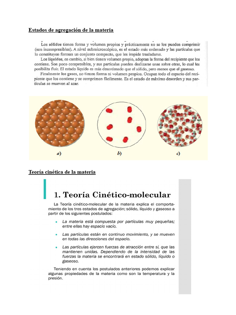 Materia átomos Y Moléculas Pdf