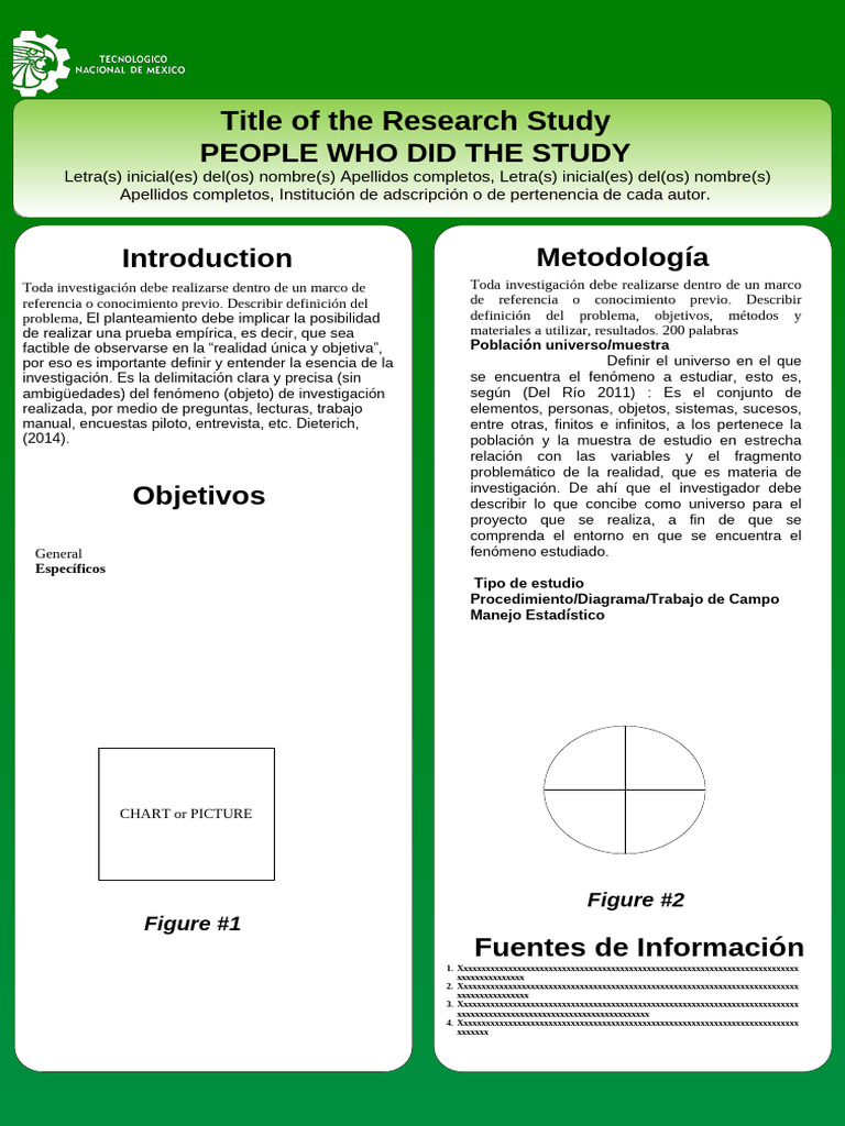 Plantilla Poster Ejemplo | PDF