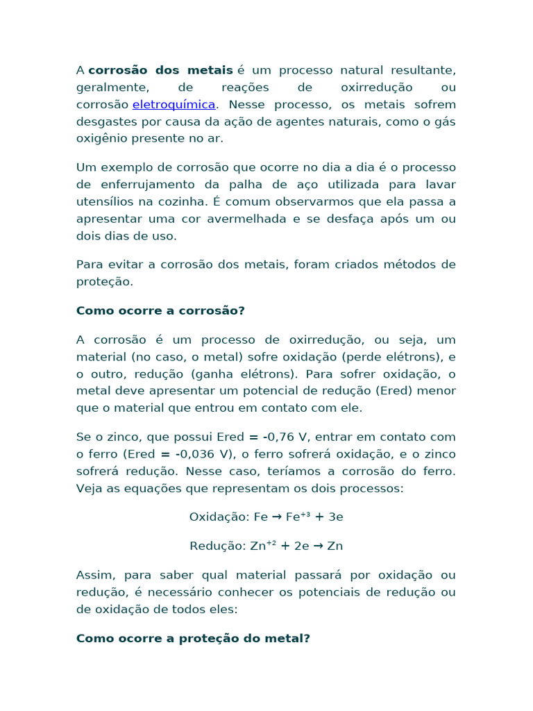 Corrosao Utorial | PDF