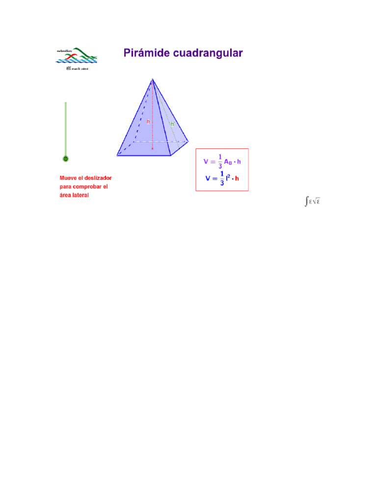 Piramide Cuadrangular | PDF