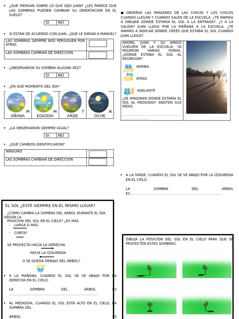Movimientos Aparentes Del Sol | PDF
