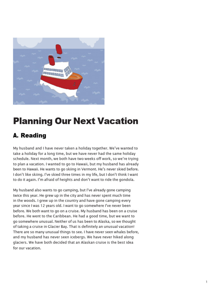 Reading and Questions With Present Perfect | PDF