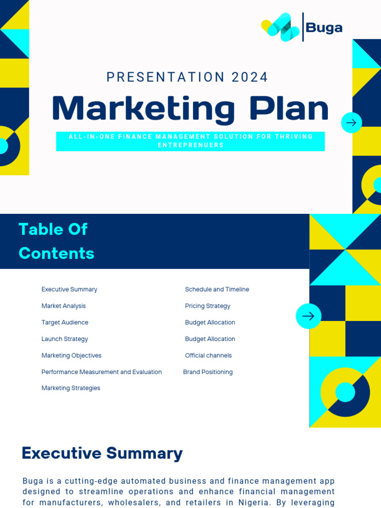 Buga Marketing Plan Presentation | PDF