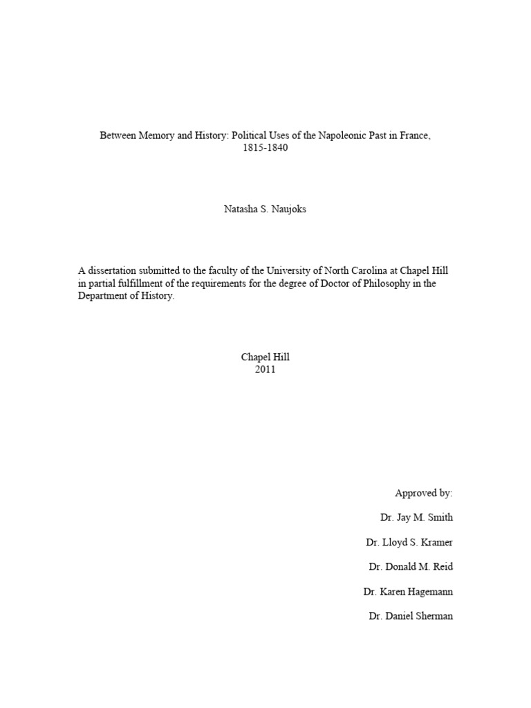 Between Memory and History Accessible | PDF