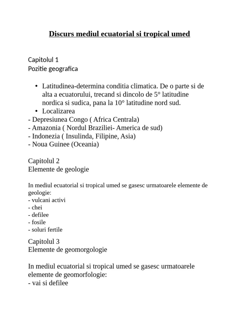 Discurs Prezentare GFG | PDF