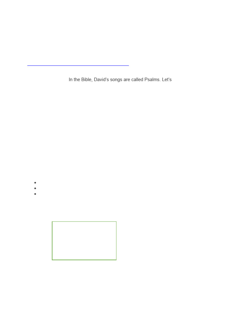 TKC Lesson - God Knows Me | PDF