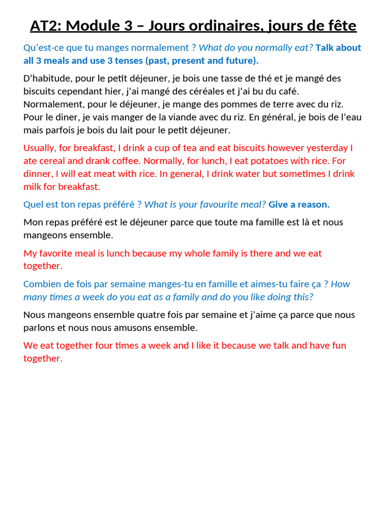 Module 3 Answers MARKED | PDF