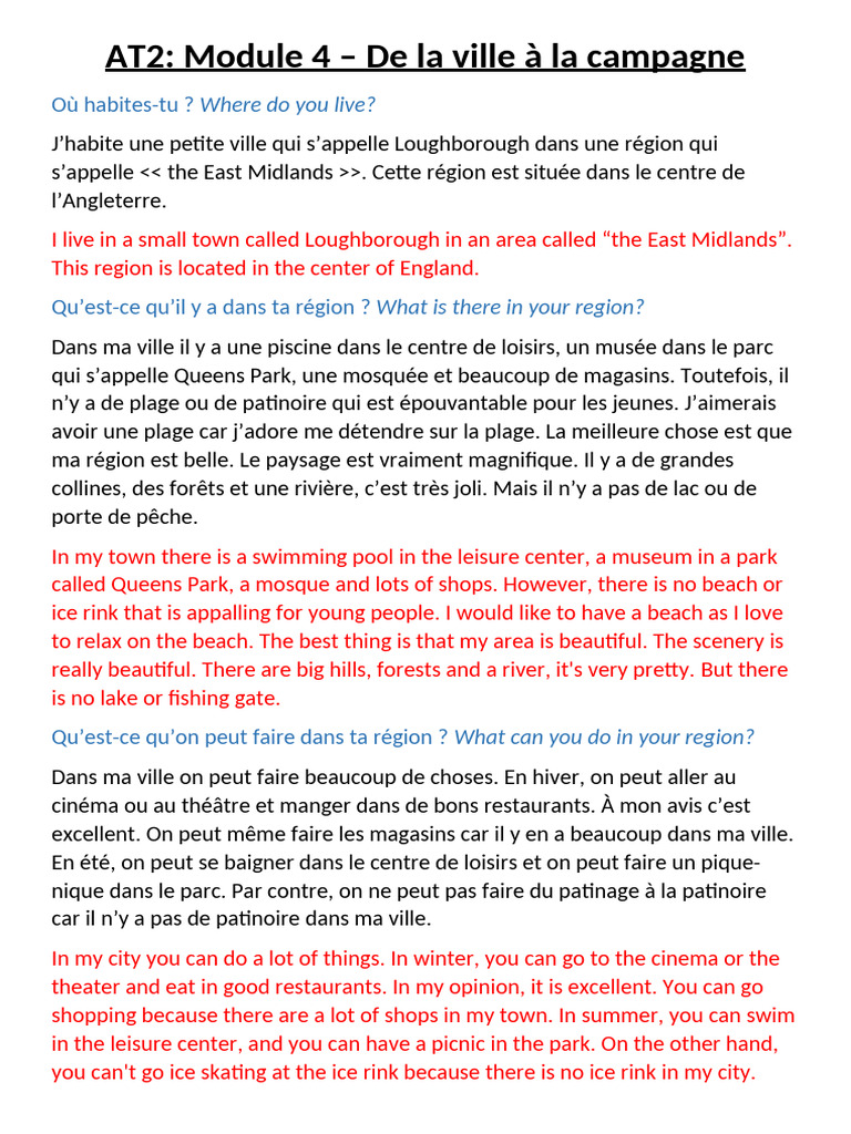 Module 4 Answers MARKED | PDF