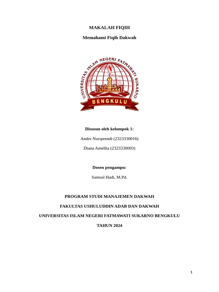 Makalah Fiqih Diana | PDF