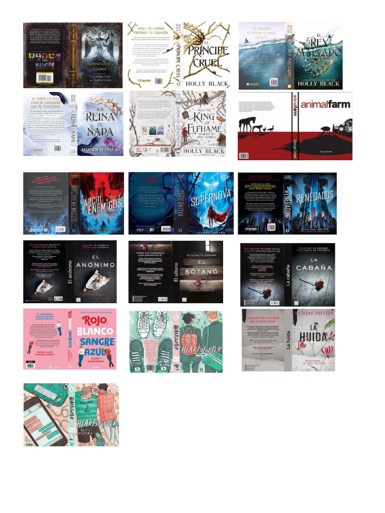 Plantillas Mini Libros Mystical Books BH1 | PDF