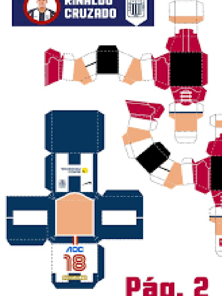 Futbolista Armable | PDF