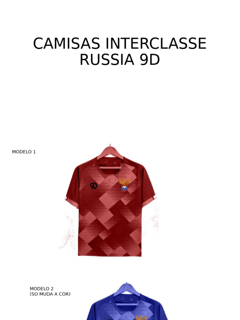 Camisas Interclasse | PDF