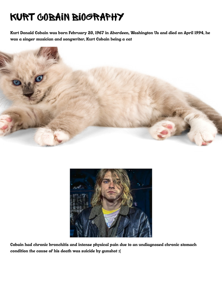 Kurt Cobain - 20240820 - 080956 - 0000 | PDF