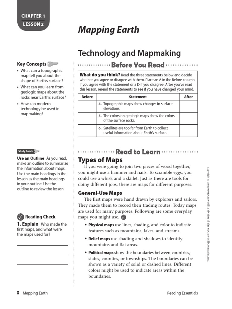 Technology and Map Making Reading | PDF