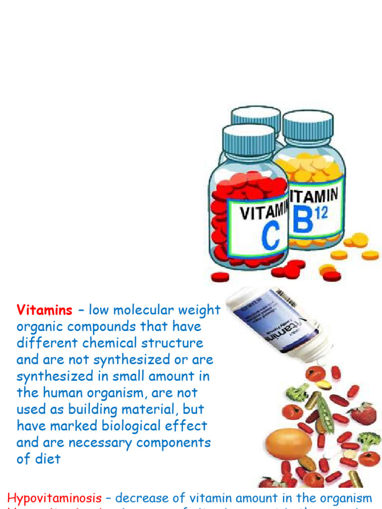 Vitamins Lecture Pdf Vitamin D Vitamin A