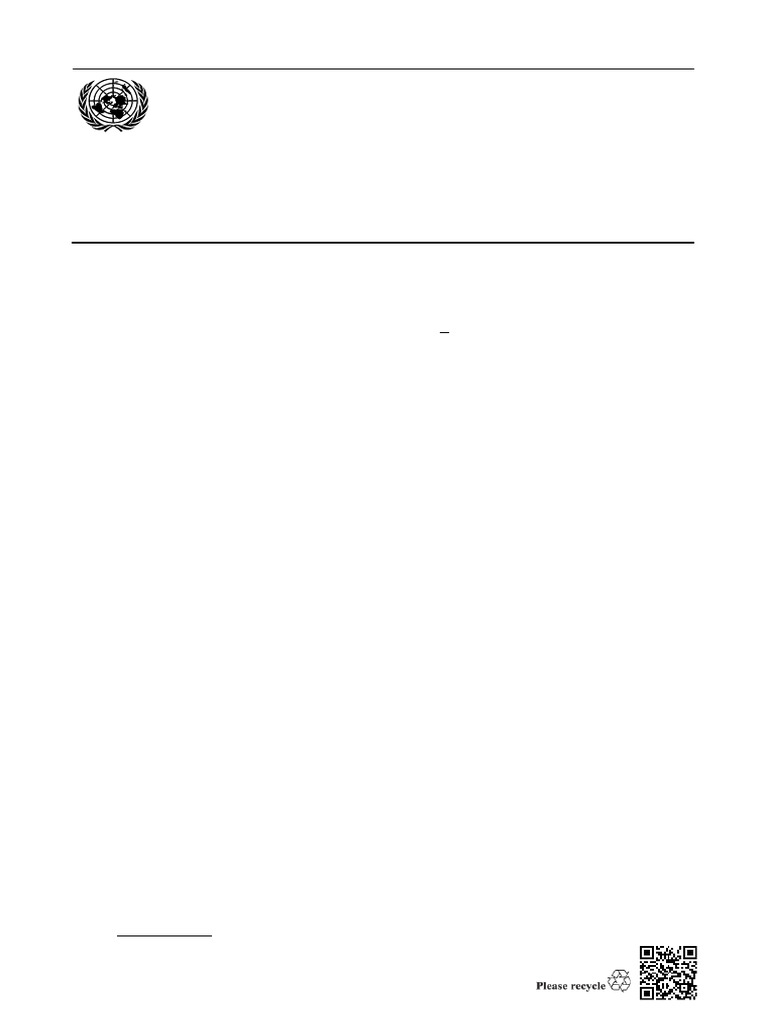 UN Report Zack Shahin | PDF