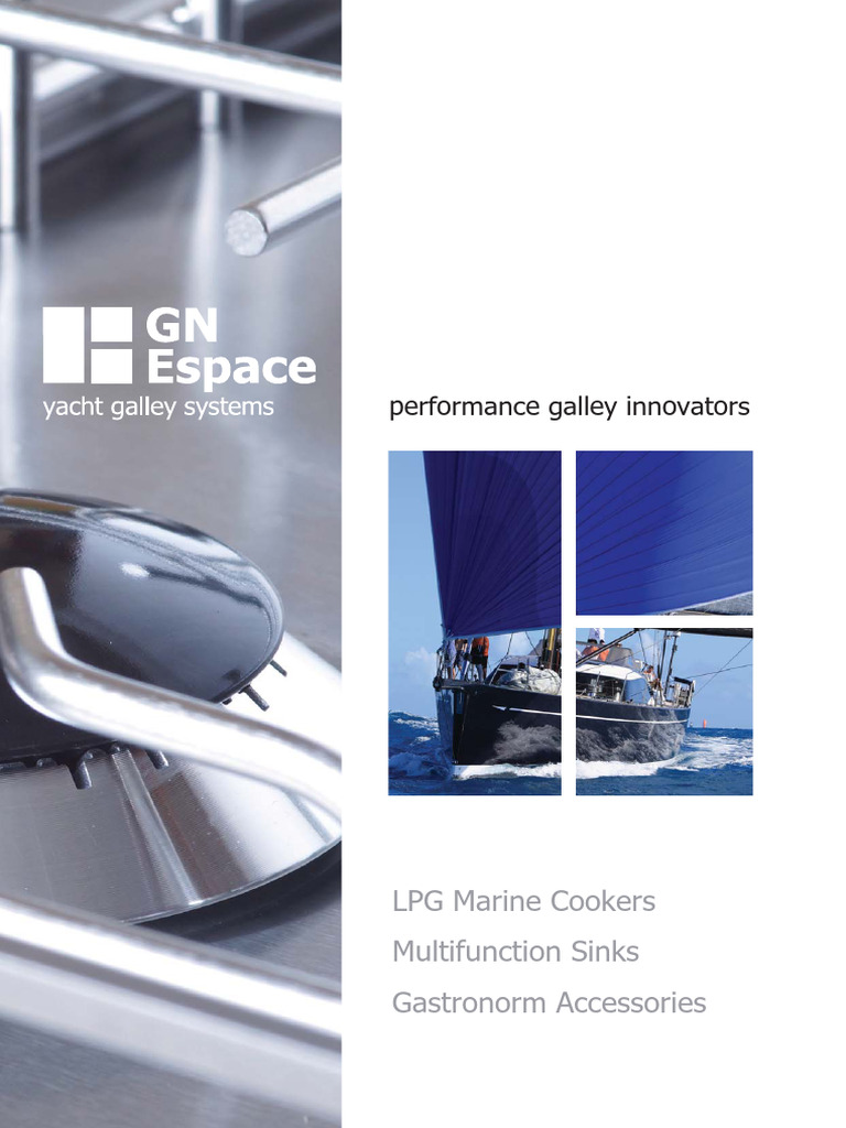 GN-Espace-Brochure-Oct-2017 - Yacht Galley System | PDF