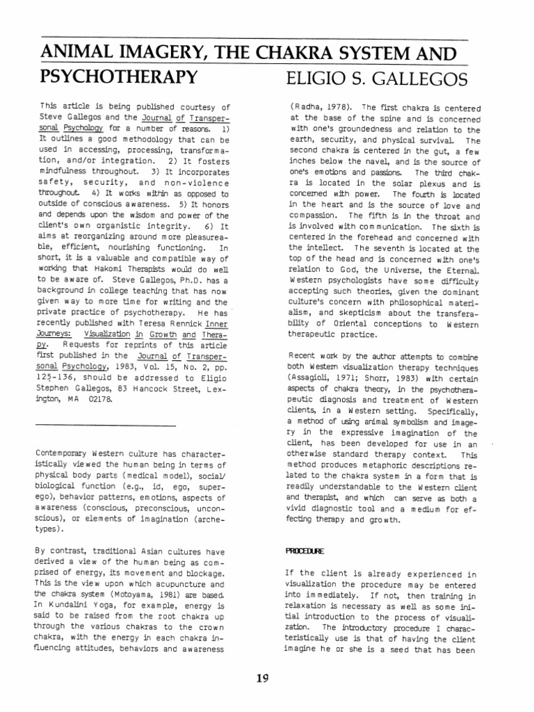 Animal Imagery | PDF