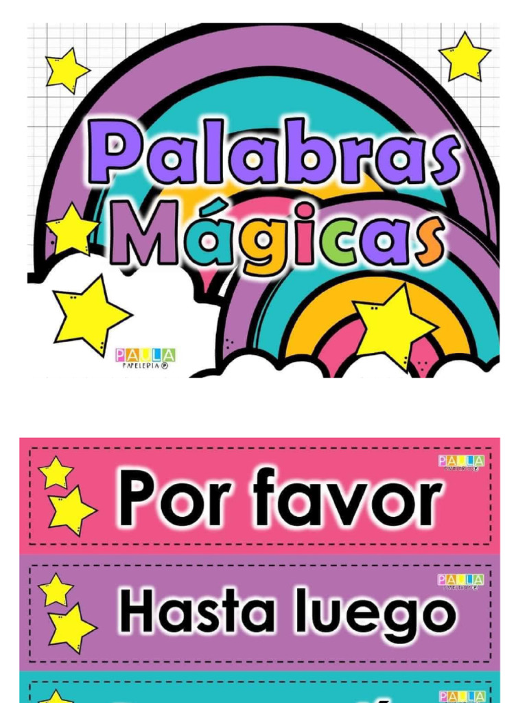 Palabras Magicas Pdf