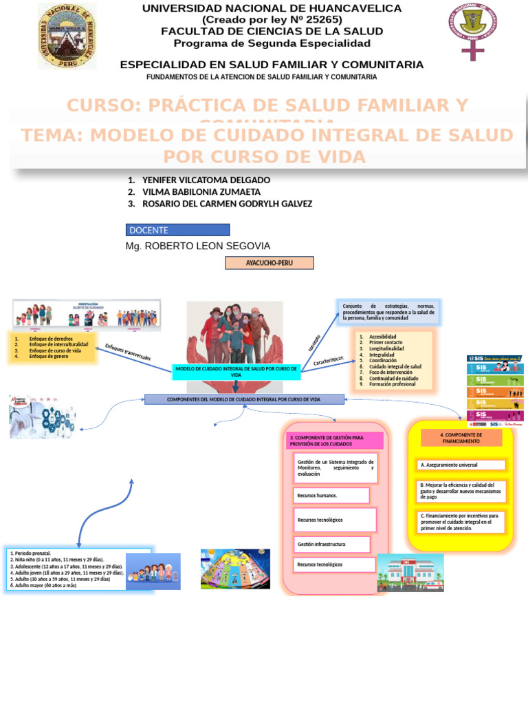 Modelo de Cuidado Integral de Salud Por Curso de Vida | PDF