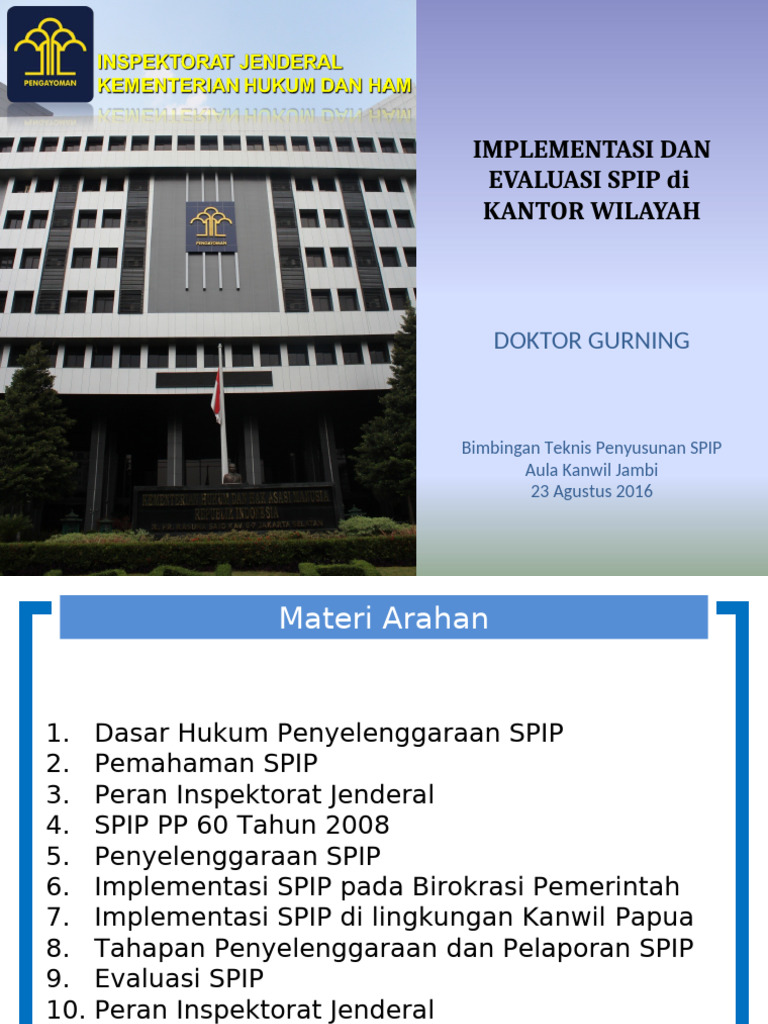 Paparan SPIP APIP | PDF