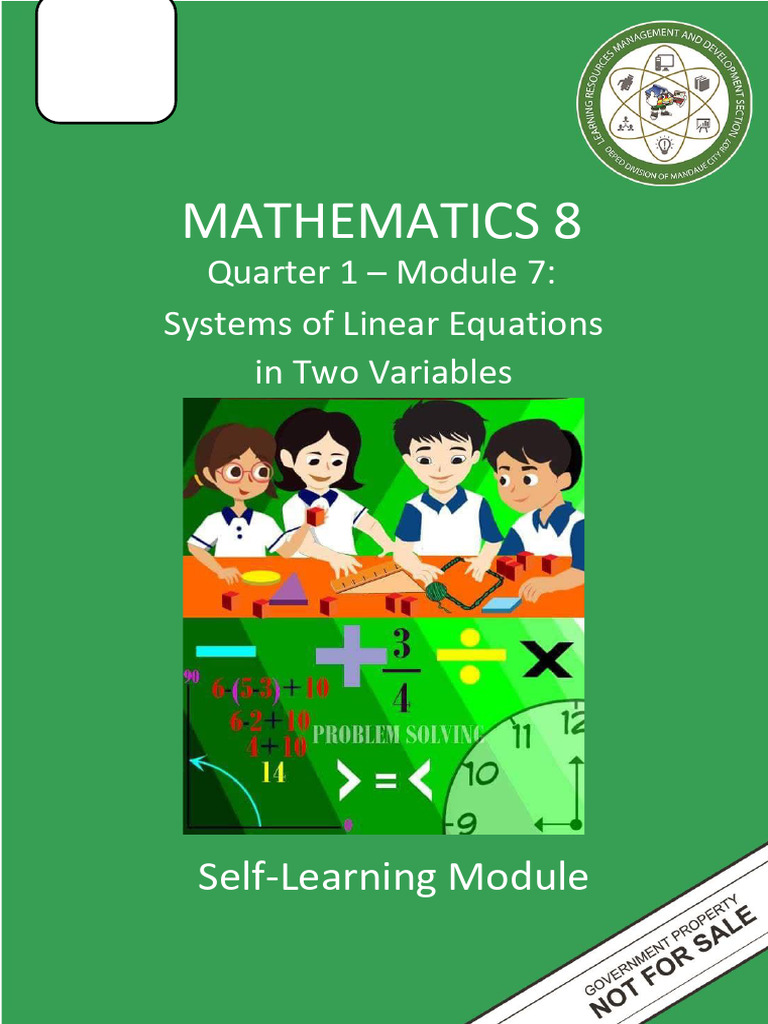 G8 Math Q1 Module-7 | PDF