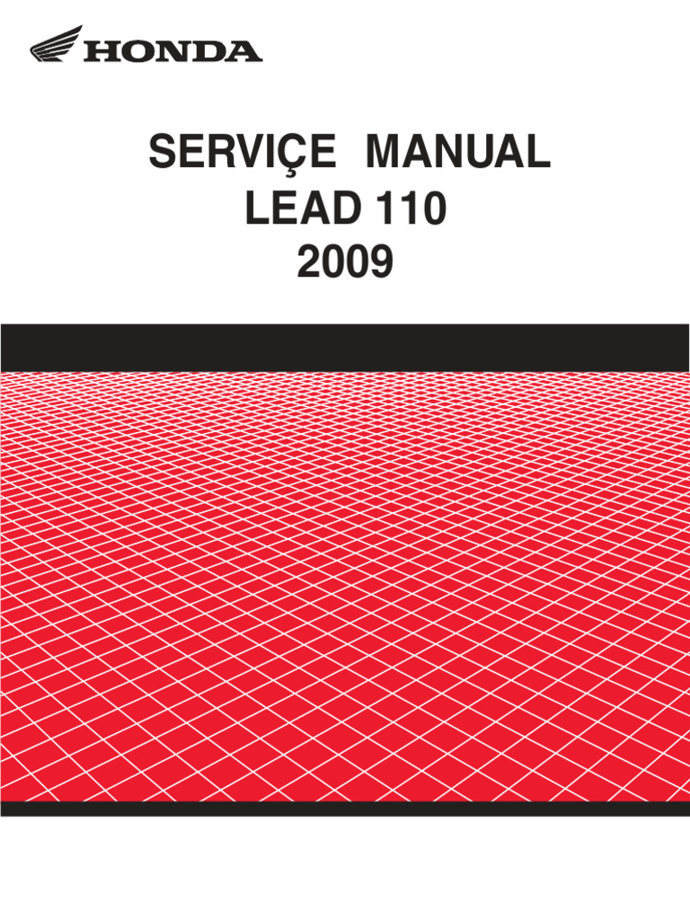 Manual Honda Lead | PDF