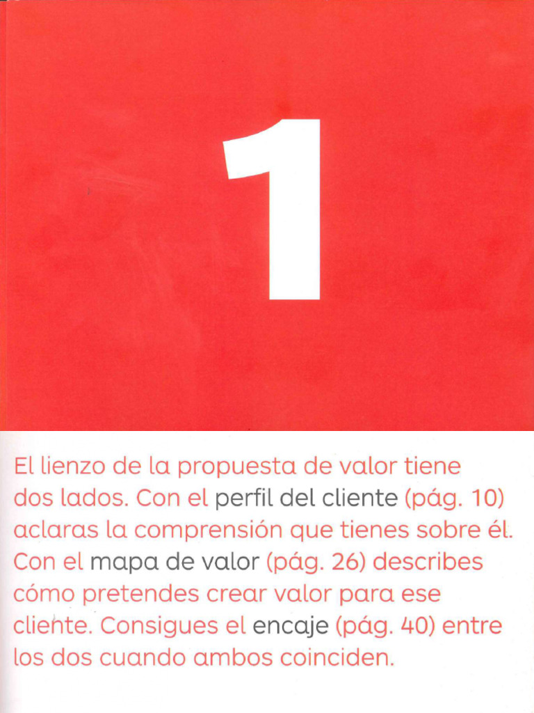 Mapa de Valor y Perfil Del Cliente | PDF