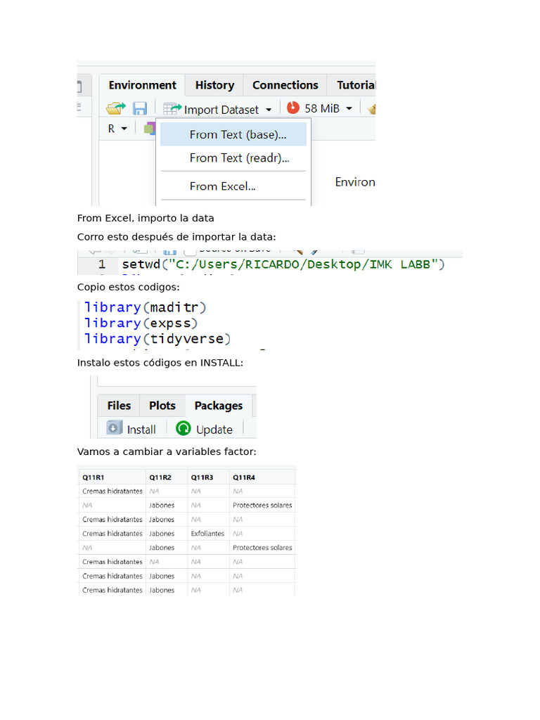 Apuntes de Rstudio | PDF Apuntes de Rstudio | PDF